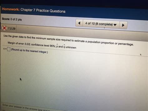 Solved Use The Given Data To Find The Minimum Sample Size