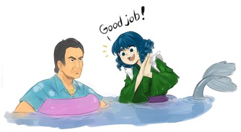 Wakasagihime And Tommy Vercetti Touhou And 2 More Danbooru