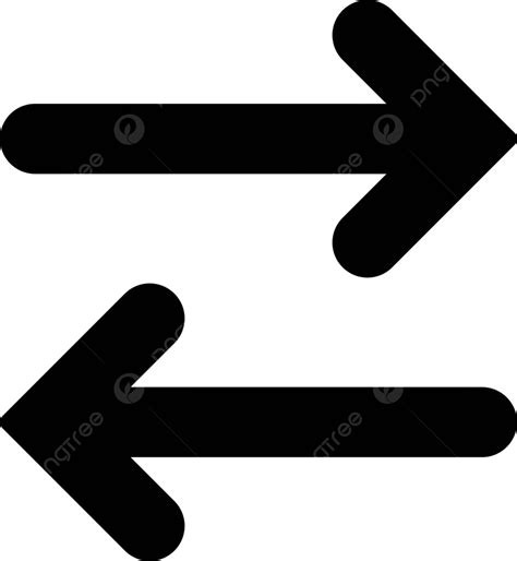 flip horizontal flat black color icon flip replace refresh vector flip