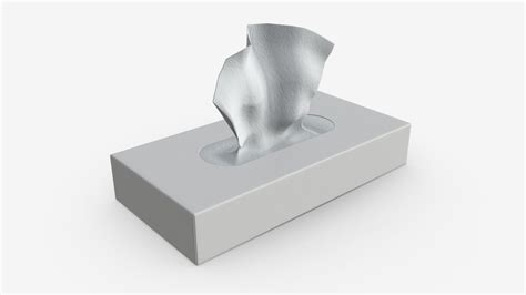 Tissue Box Rectangular Mockup Buy Royalty Free 3d Model By Hq3dmod