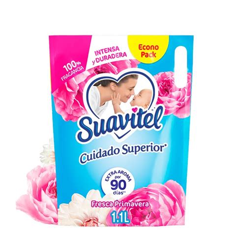 Suavizante De Ropa Suavitel Cuidado Superior Fresca Primavera