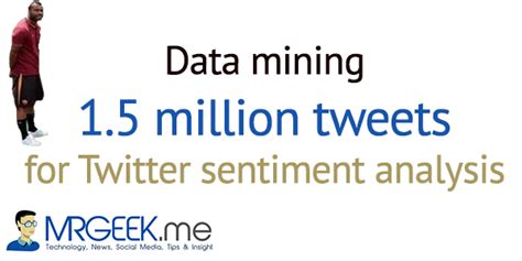 Data Mining 1 5 Million Tweets For Twitter Sentiment Analysis Mr Geek