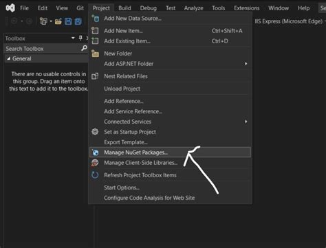 Adding Nuget Packages Including Libraries With Asp Net Web Pages Stack Overflow