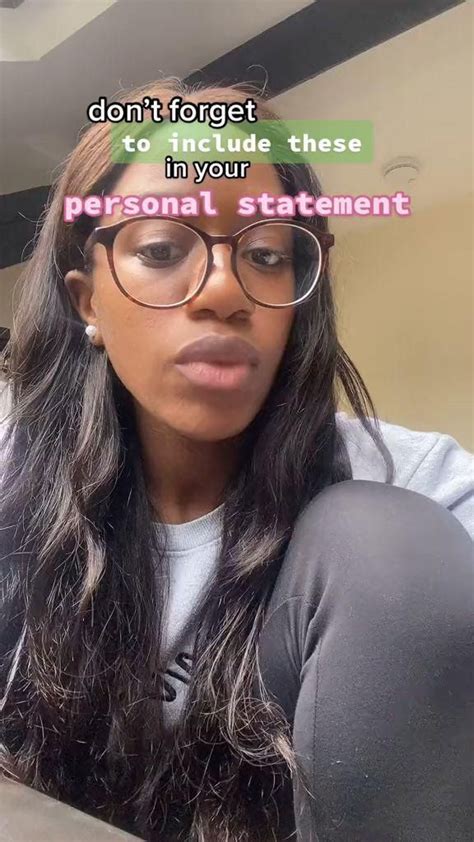 12 Personal Statement Ideas Personal Statement Personal Statement