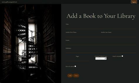 Virtual Bookshelf Virtual Bookshelf Website Using Python Flask Html And Mysql