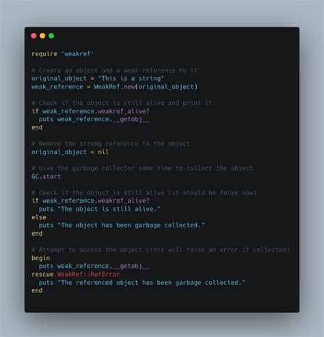 How Weakref Can Help With Memory Management Joey W Posted On The