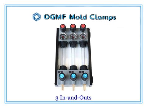 Dgmf 10l Precision Water Flow Regulators For Injection Molding Dgmf Mold Clamps Manufacturer