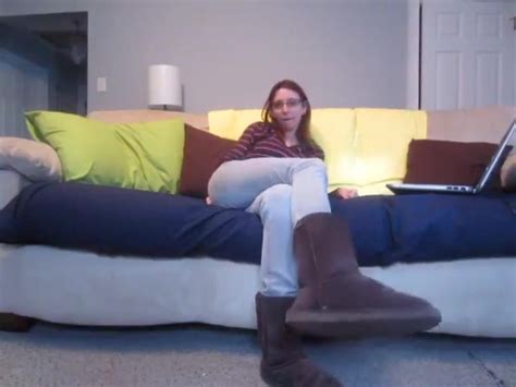 Skinny Nerd Rear View Piss