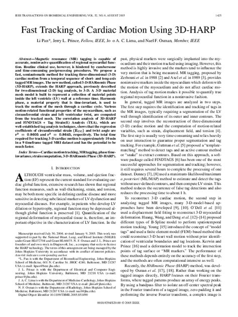 Pdf Fast Motion Tracking Of Tagged Mri Using Angle Preserving