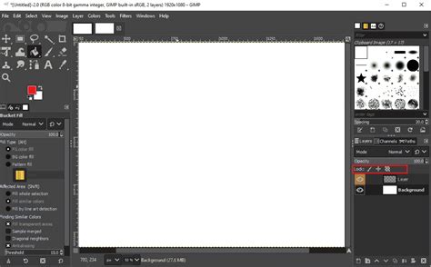 Fix GIMP Paintbrush Tool Not Working TechCult
