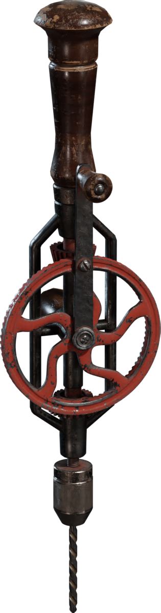 Vintage Hand Drill Model • Poly Haven