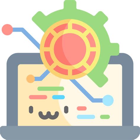 Programming Kawaii Flat Icon