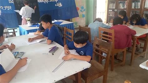 ငဖဲမြို့နယ် ပြည်သူ့စာကြည့်တိုက်ခန်းမ၌ နွေရာသီ အခြေခံပန်းချီရေးဆွဲနည်းနှင့် စစ်တုရင်သင်တန်းဖွင့်လ