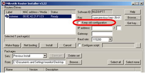 mikrotik conf pwd reset netinstall [eureka moment]