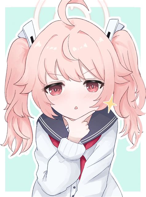 Stroking Own Chin Danbooru