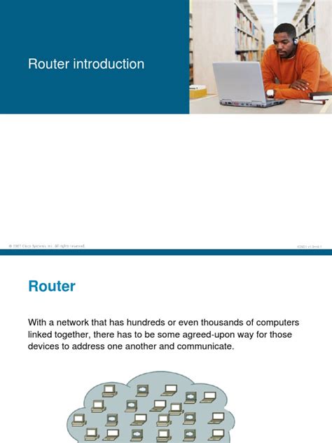 Router Introduction Icnd1 V10 4 1 Pdf Router Computing