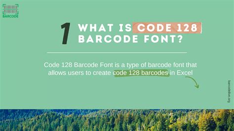 Slidecode 128 Barcode Font For Excel 1pdf