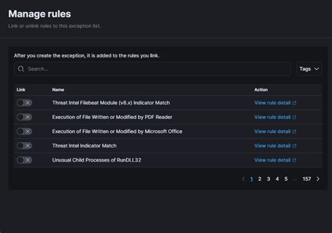 Security Solution Bulk Rule Actions For Shared Exceptions Lists