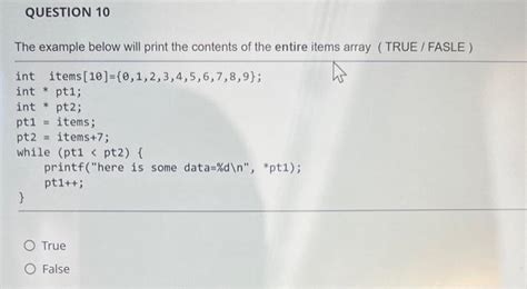 solved which assertion below is correct regarding this code