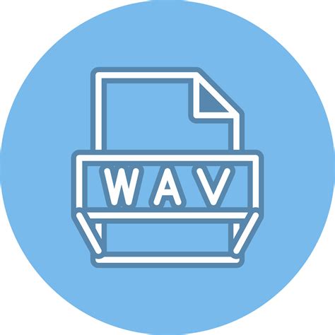 Wav File Format Icon 15824146 Vector Art At Vecteezy