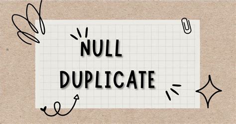 Sql Sqltips Duplicates Nullvalues Dataanalytics Learnsql