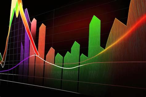 Premium Ai Image Closeup Of A Stock Market Graph Showing A Steady Upward Trend