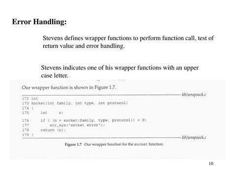 Ppt Introduction“unix Network Programming” Vol 1 Third Edition By