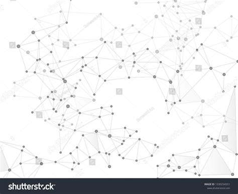 Gometric Plexus Structure Cybernetic Concept Network Stock Vector Royalty Free 1330254551