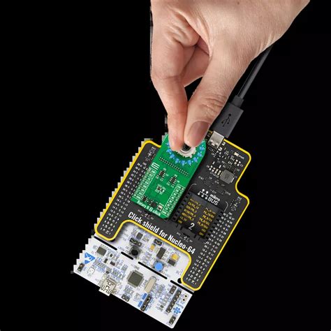 integrate a rotary knob and visual indication into electronic projects