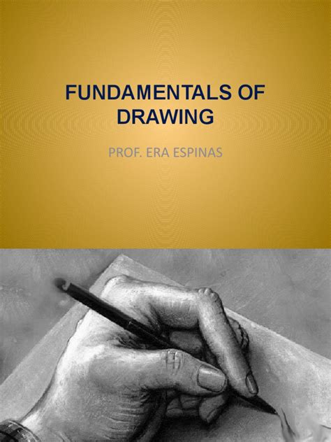 01 drawing fundamentals pdf drawing pencil