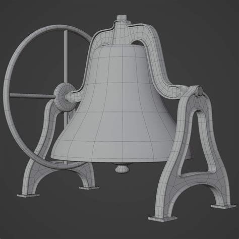 Antique Bell 3d Model By 3dmodelingcorp