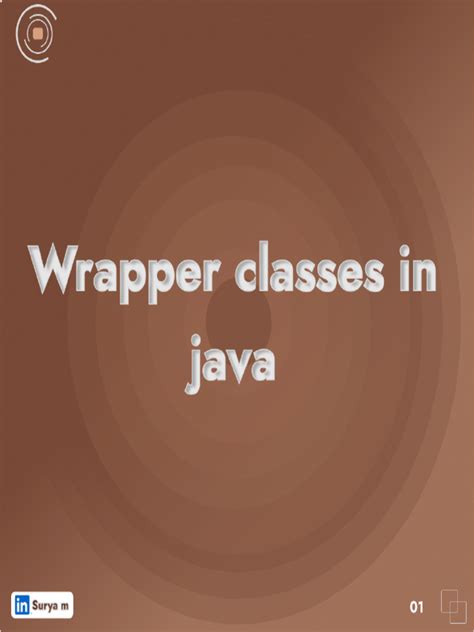 Wrapper Class In Java Pdf