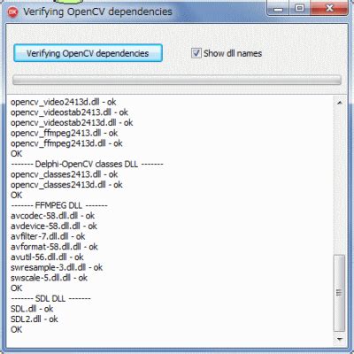 OpenCV ライブラリを Delphi で使用する Mr XRAY