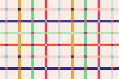 Premium Vector Grid Geometric Seamless Pattern Background