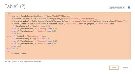 How To Use Nested If Statements In Power Query Examples Excelgraduate