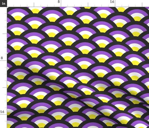 non binary flag colors spoonflower