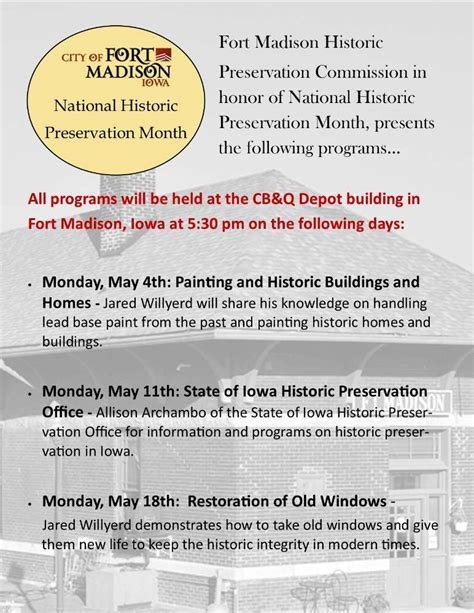 Fort Madison Iowa Community Campaigns