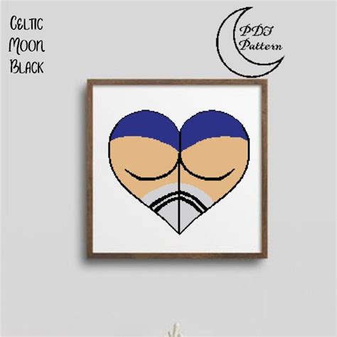 Heart Cross Stitch Pattern Bum Ass Cross Stitch Pattern Mature Ass