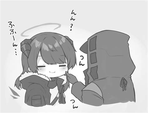 Doctor And Mostima Arknights Drawn By Amesaki Vanilla Danbooru