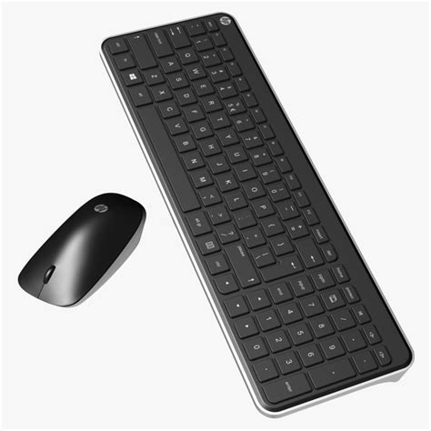 D Obj Hp Keyboard Mouse