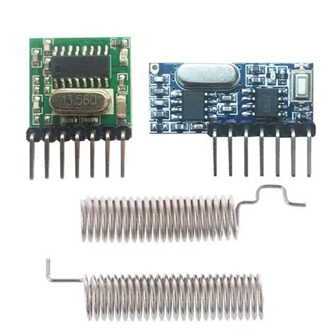 433mhz Rf Rx480e 수신기 송신기 모듈 무선 원격 제어 4 채널 학습 코드 1527 Arduino 433mhz Rf