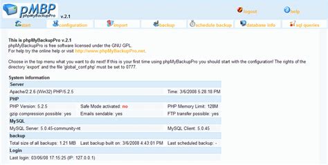 Efficient Backup Of Mysql Databases