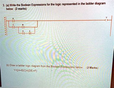 Solved Write The Boolean Expressions For The Logic Represented In The