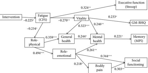 Elucidated Association Between Intervention Fatigue Physical And