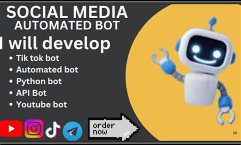 Do Tik Tok Bot Python Bot Api Bot Youtube Bot Automated Bot By Arthitchai Fiverr