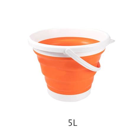 10l 5l 3l Portable Silicone Folding Bucket Collaps Vicedeal