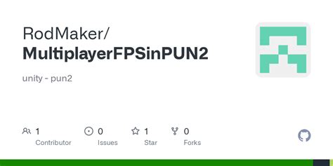 Github Rodmakermultiplayerfpsinpun2 Unity Pun2