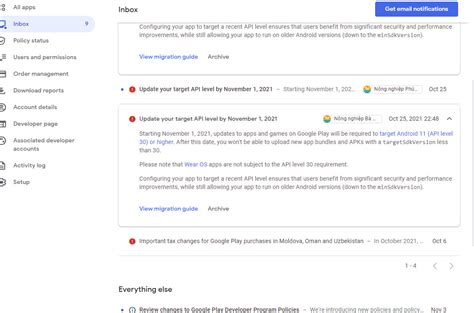 Update Your Target Api Level By November 1 2021 Android 11 Api 30 Longs Blog