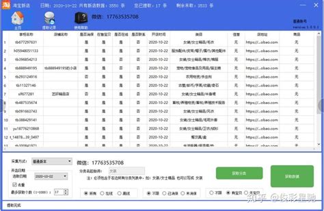 淘宝新开店铺采集软件 2021新店女装类目采集工具 知乎