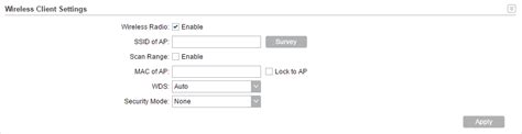 Configuring The Wireless Parameters Cpe And Wbs